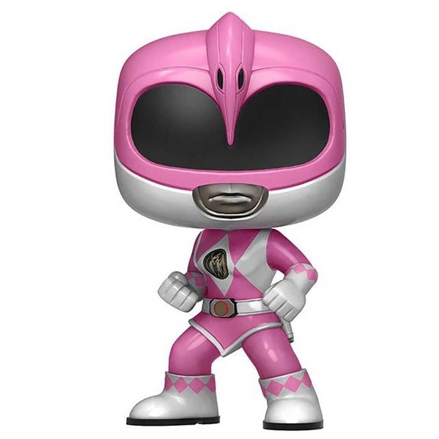 Funko Pop Power Rangers Pink #407 - Meus Colecionáveis