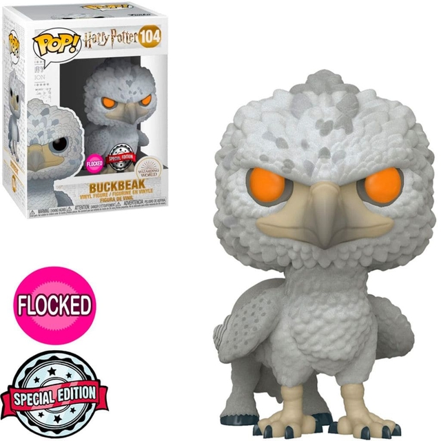 Funko Pop Bicuço (Buckbeak) Special Edition Flocked #104