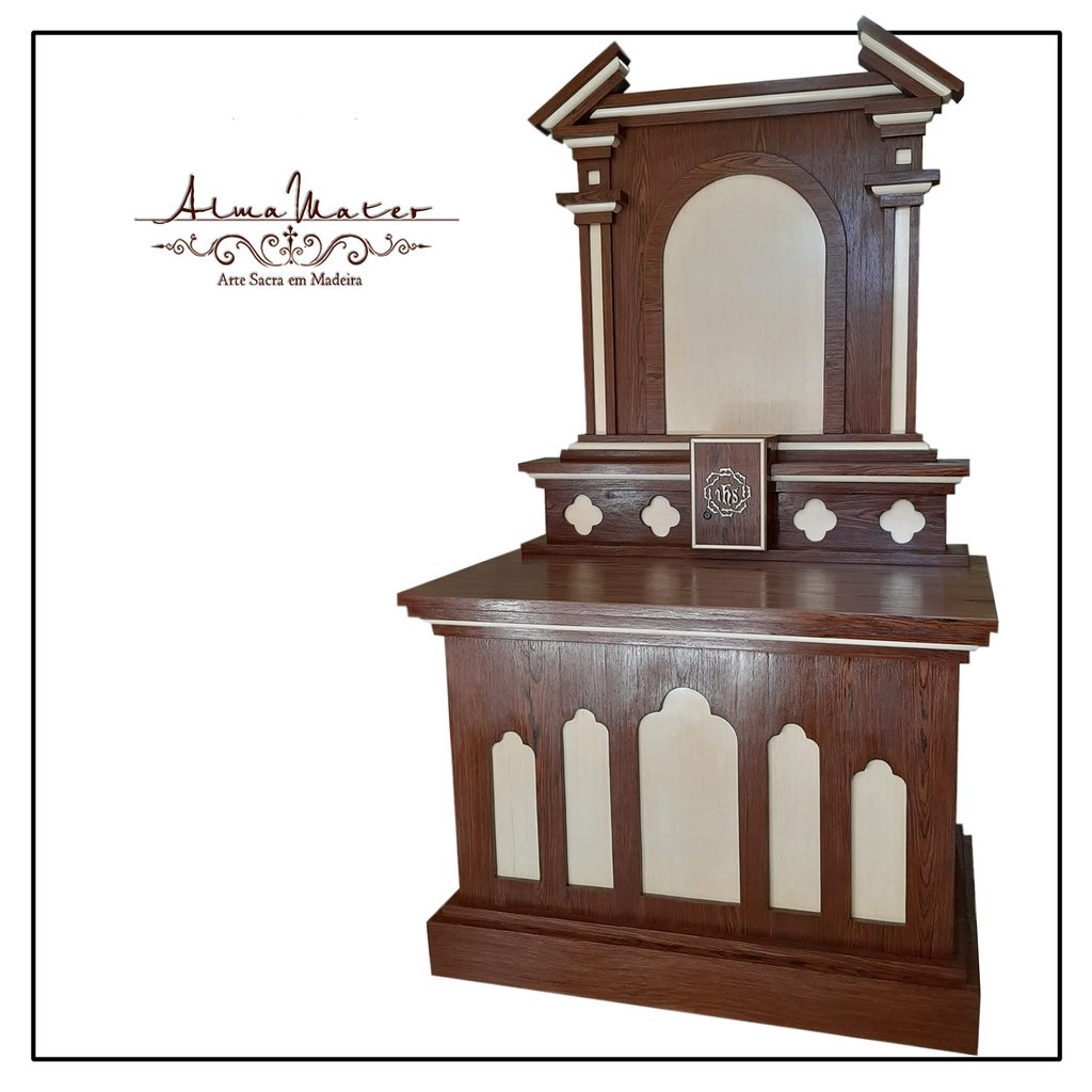 Altar com sacrário CASCIA - Alma Mater - Arte Sacra