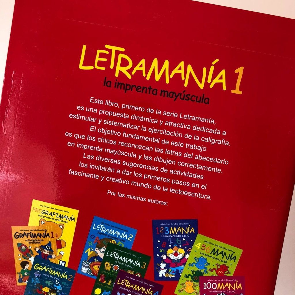LETRAMANIA 1 - La Imprenta Mayúscula - BetyGino