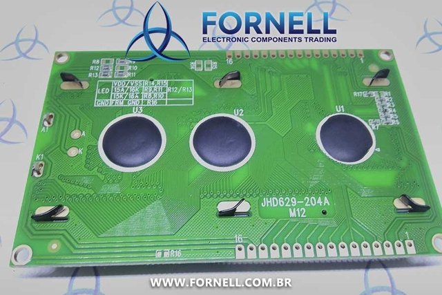 Display LCD 20 caracteres 4 Linhas JHD204A