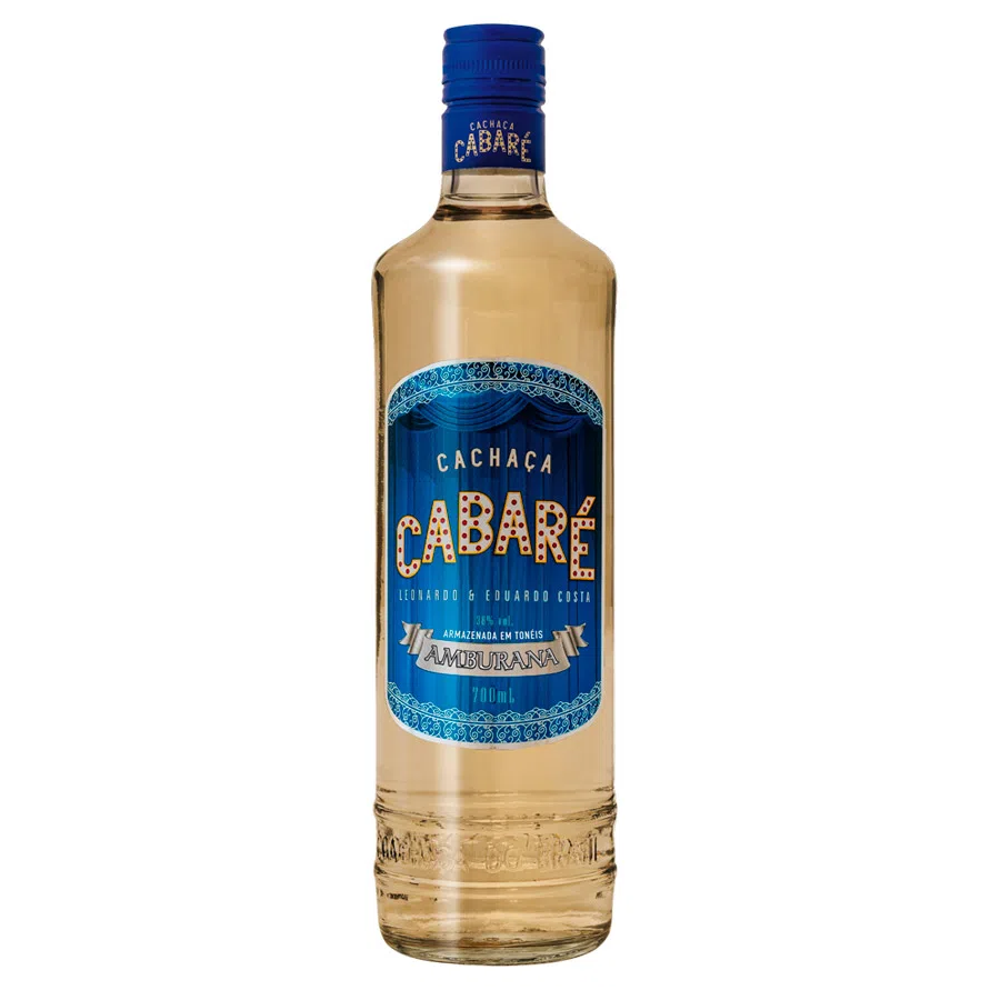 Cachaça Cabaré Amburana 700 ml - Adega Zaidan