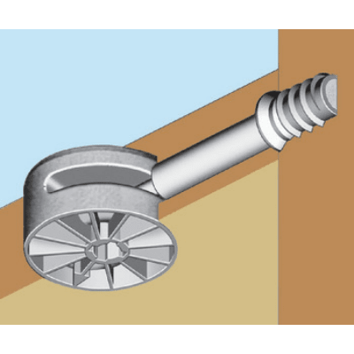 Kit Conector RTA MAXIFIX Aço Natural - 10 unidades