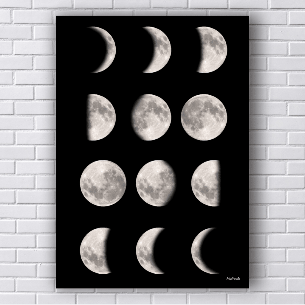 Quadro FASES DA LUA