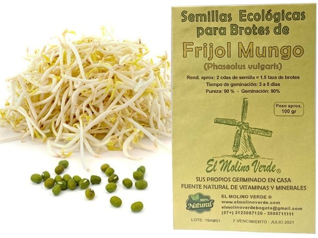 Semilla De Frijol Mungo Comprar En El Molino Verde