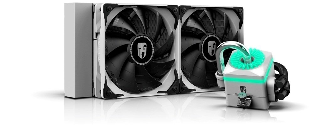Water Cooler Deepcool Gamerstorm Captain 240x White 240mm - DP-GS-H12 ...