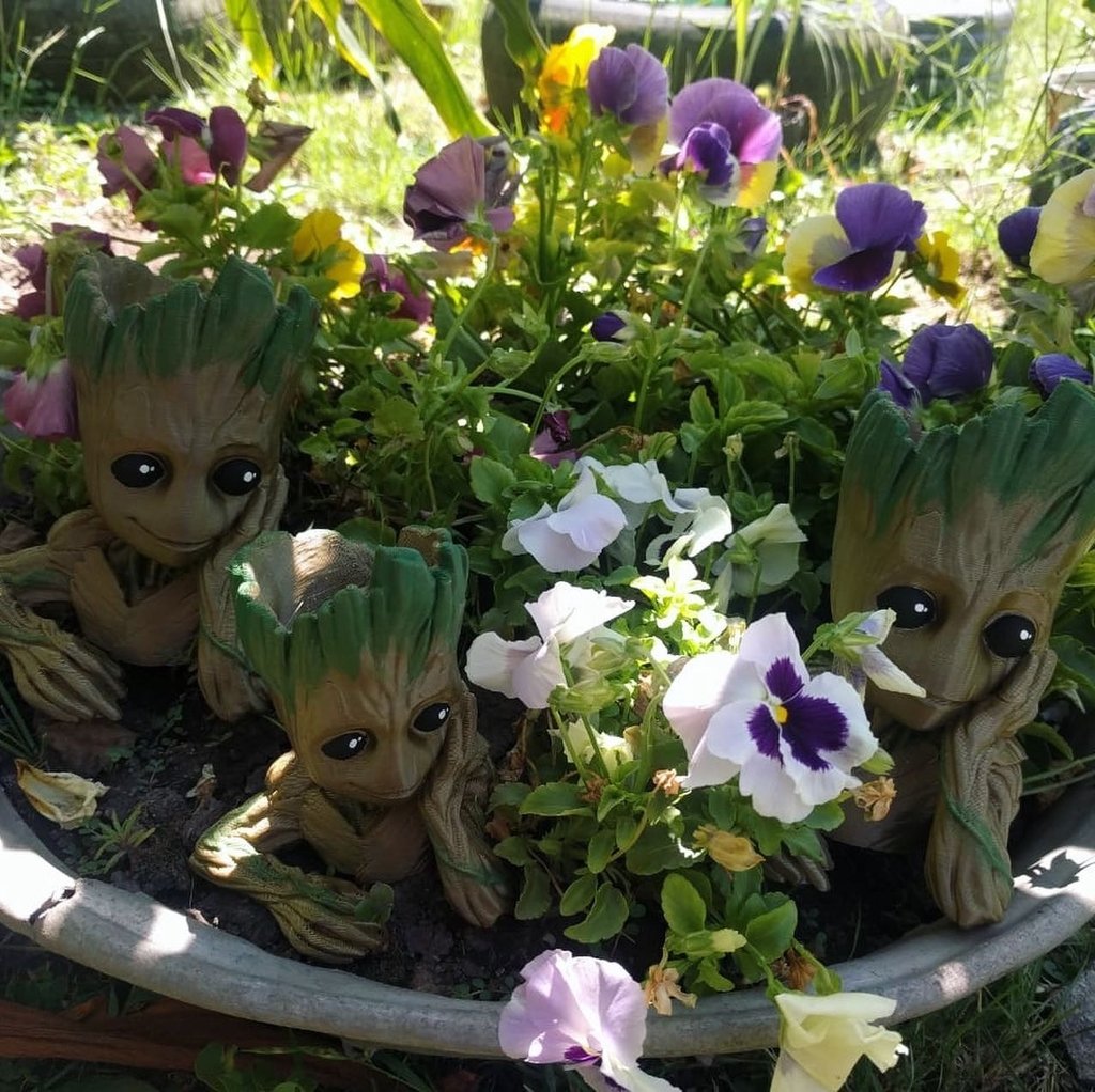 Maceta Baby Groot 12cm - Comprar en 3Diseños Quilmes