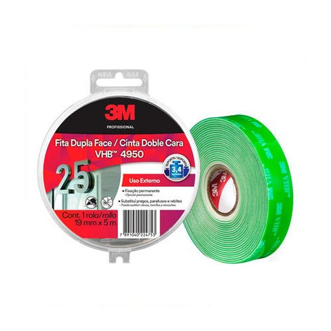 SCOTCH VHB 4950 19MMX5M 1.1MM - Hijos de Garber S.R.L.