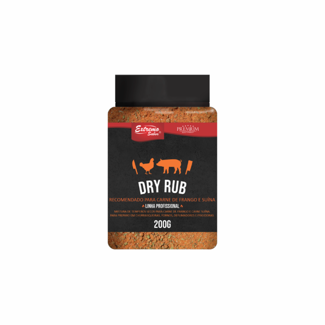 Dry Rub 200g - Comprar em Extremo Sabor