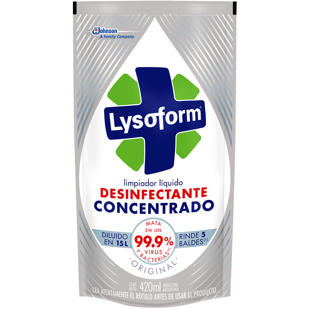 LYSOFORM DESINFECTANTE LIQUIDO CONCENTRADO 420ML