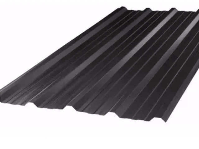 Chapa Trapezoidal T101 C.25 Prepintado negra - AcerosYa