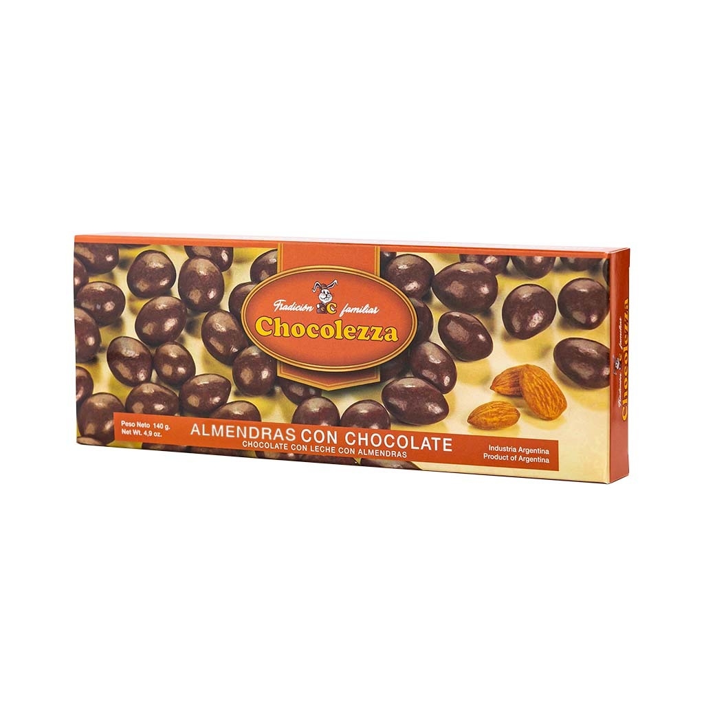 Almendras con chocolate x 140 grs