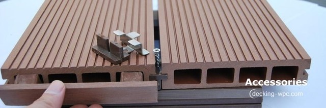 Deck plastico wpc cubrecanto lateral