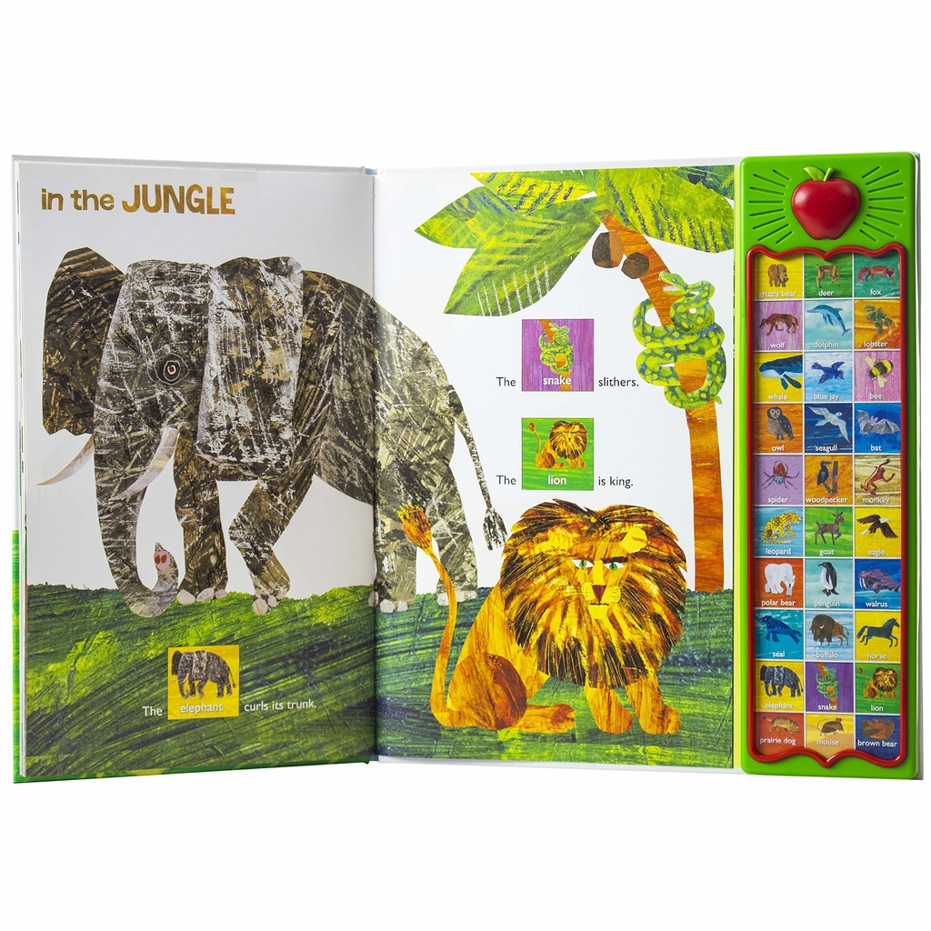 World of Eric Carle, Hear Bear Roar 30 Animal Sound Book - PI Kids ...
