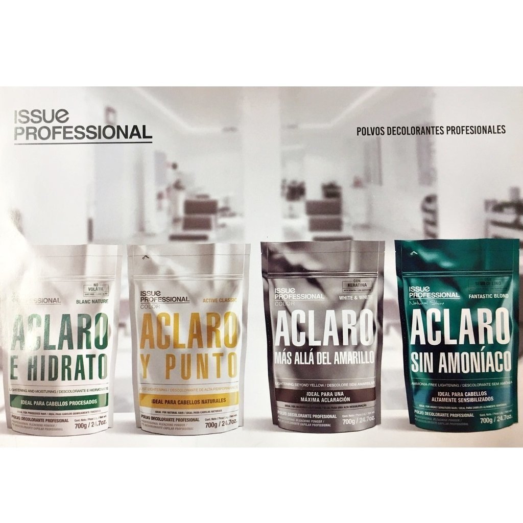 Polvo Decolorante Issue White & White X700 Gr