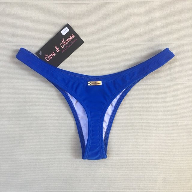 Calcinha Fio Dental Asa Delta Adf Azul Royal