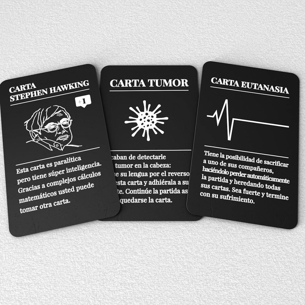 Juego de cartas "con eso no se jode 1"