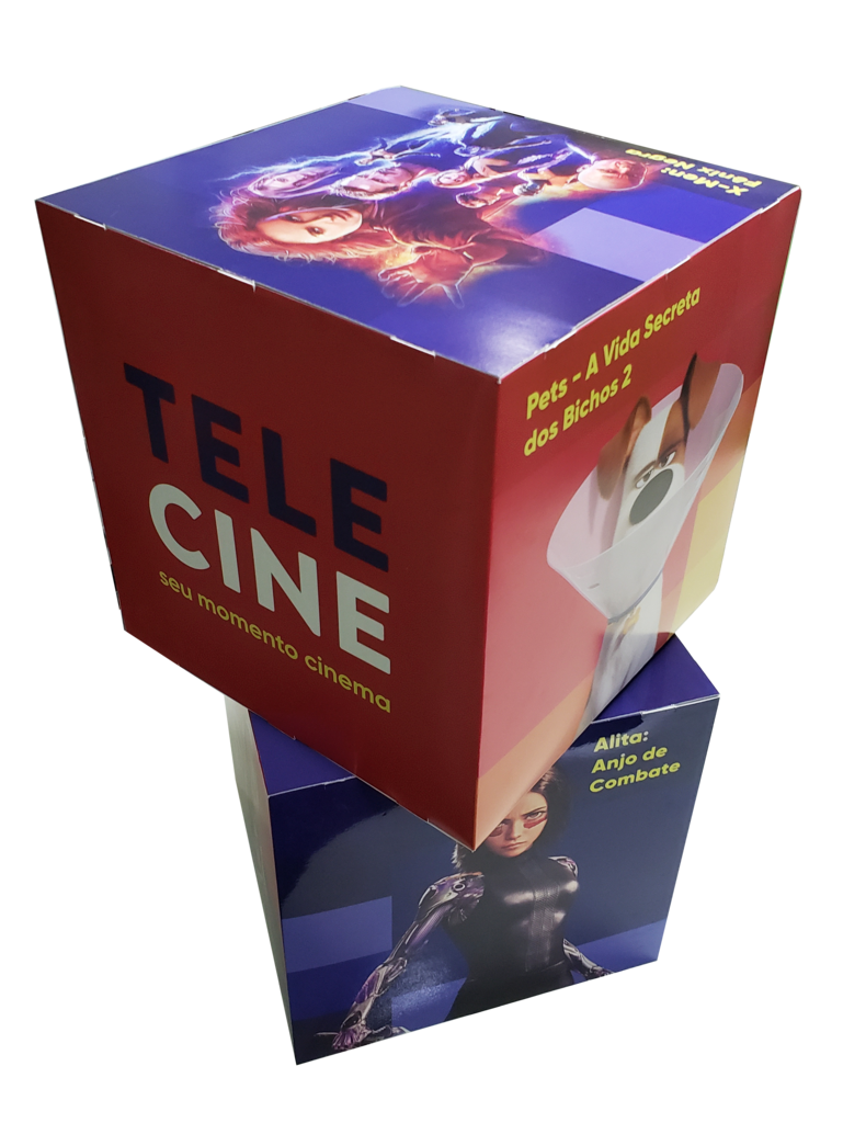 Cubo Promocional 20cm x 20cm - Loja do Porta Banner — Loja do Porta Banner