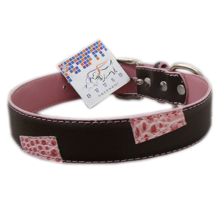 COLLAR MANCHAS CROCO- DOG STYLE NECKWEAR - CLASSY PETS