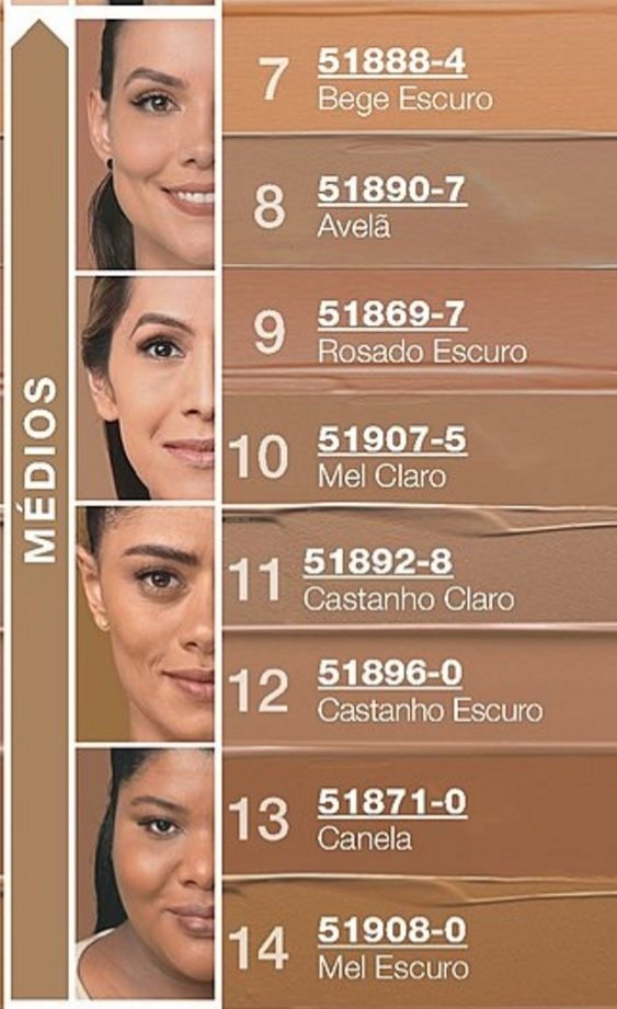 Base Líquida Avon Matte FPS 15 True Color 30ml