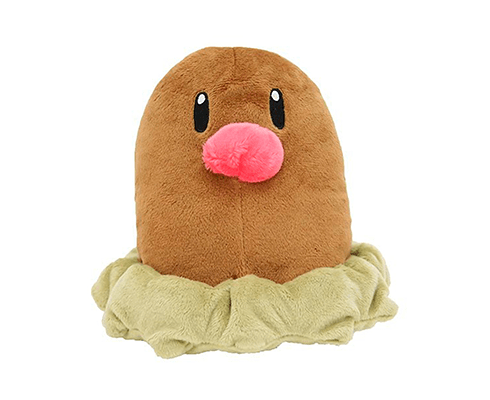 Plush Pokemon (Original SANEI Pocket Monsters PM36) - Diglett 6inch