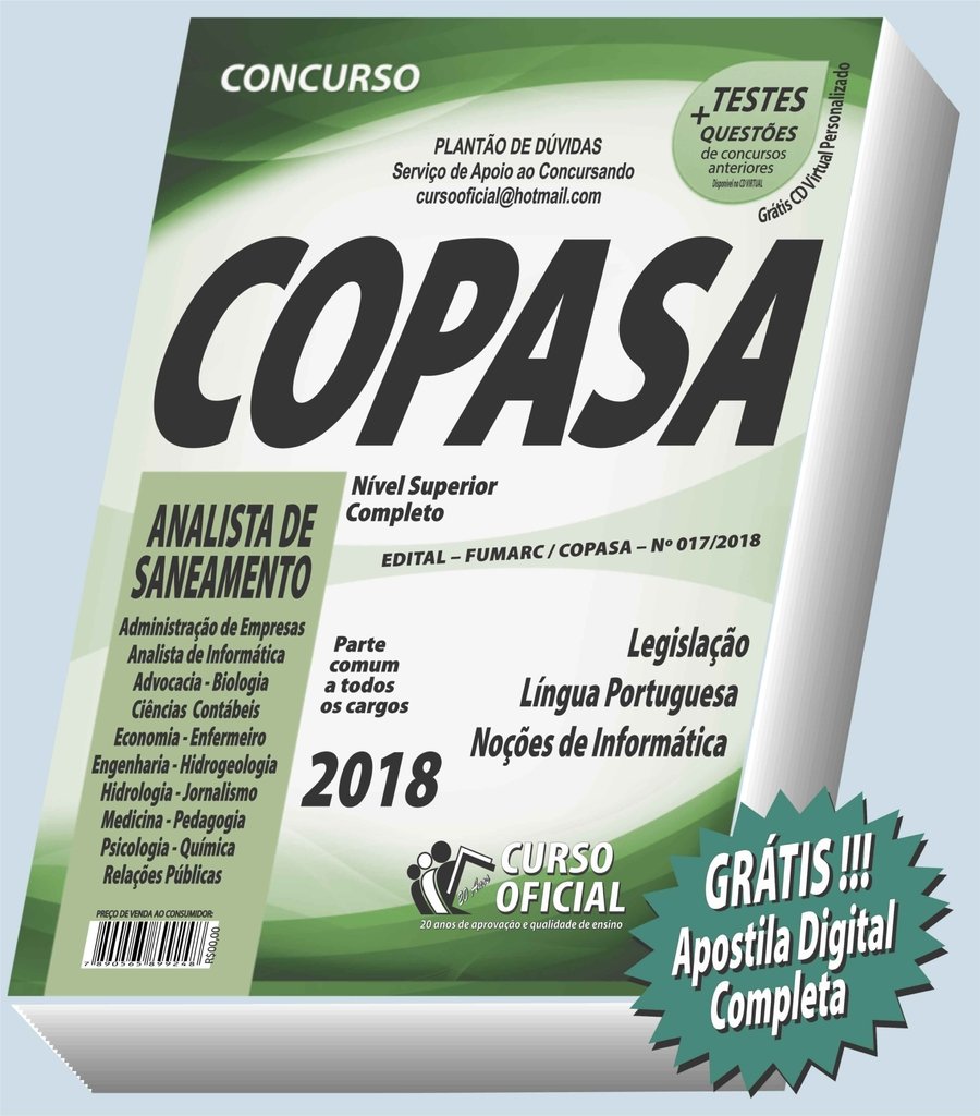 COPASA MG - Nível Superior