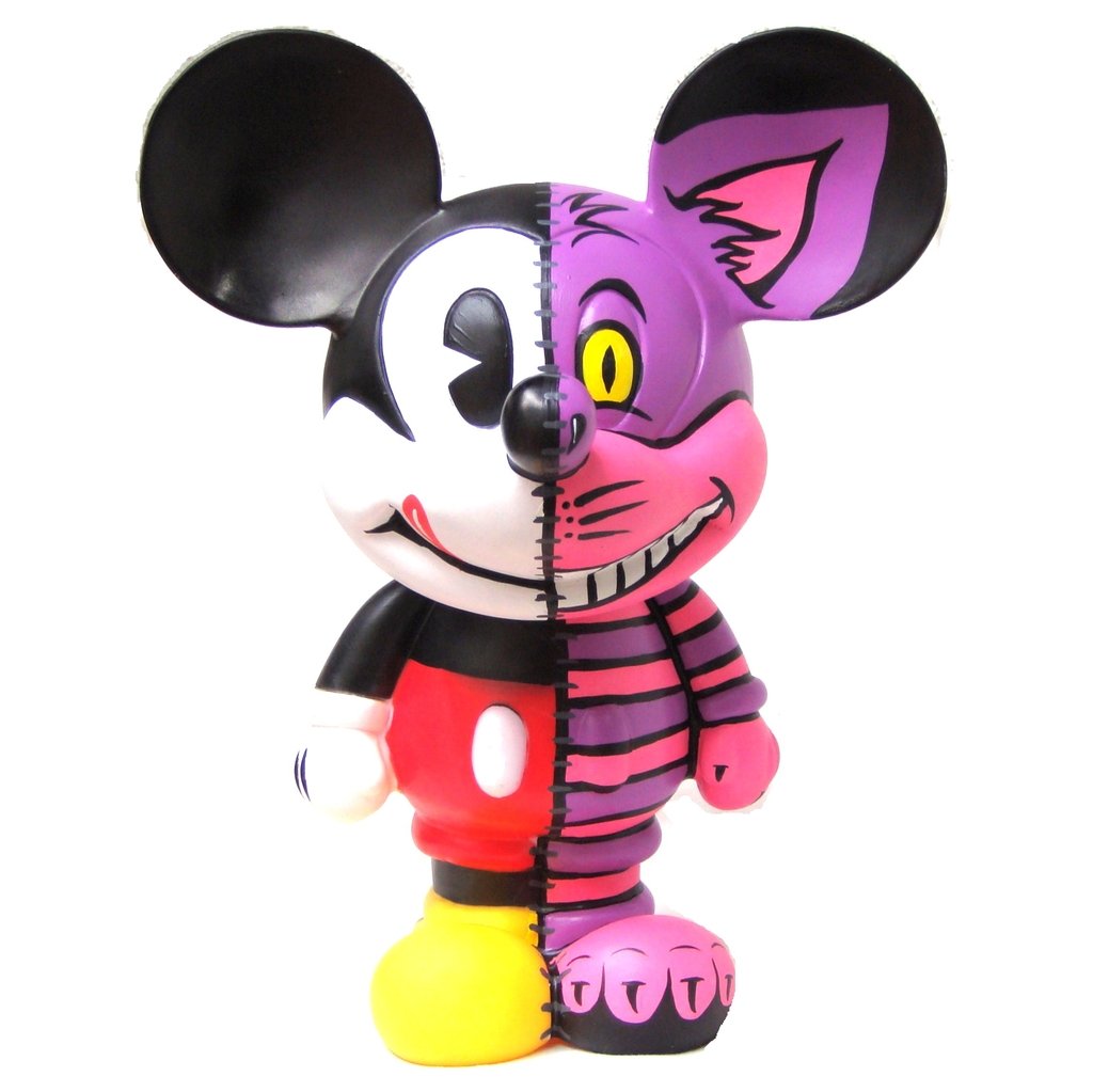 Cheshire Half Mickey Art Toy