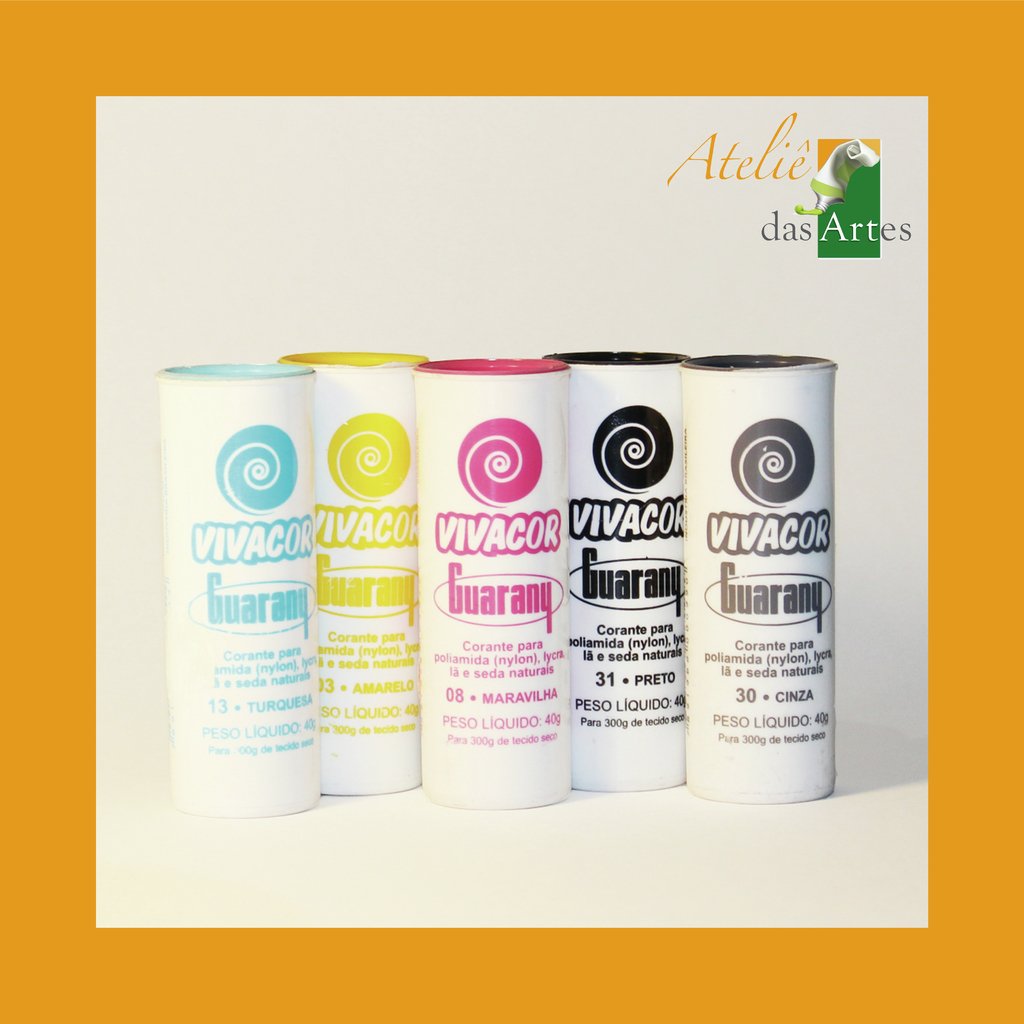 Corante Guarany, VivaCor, Corante tecido
