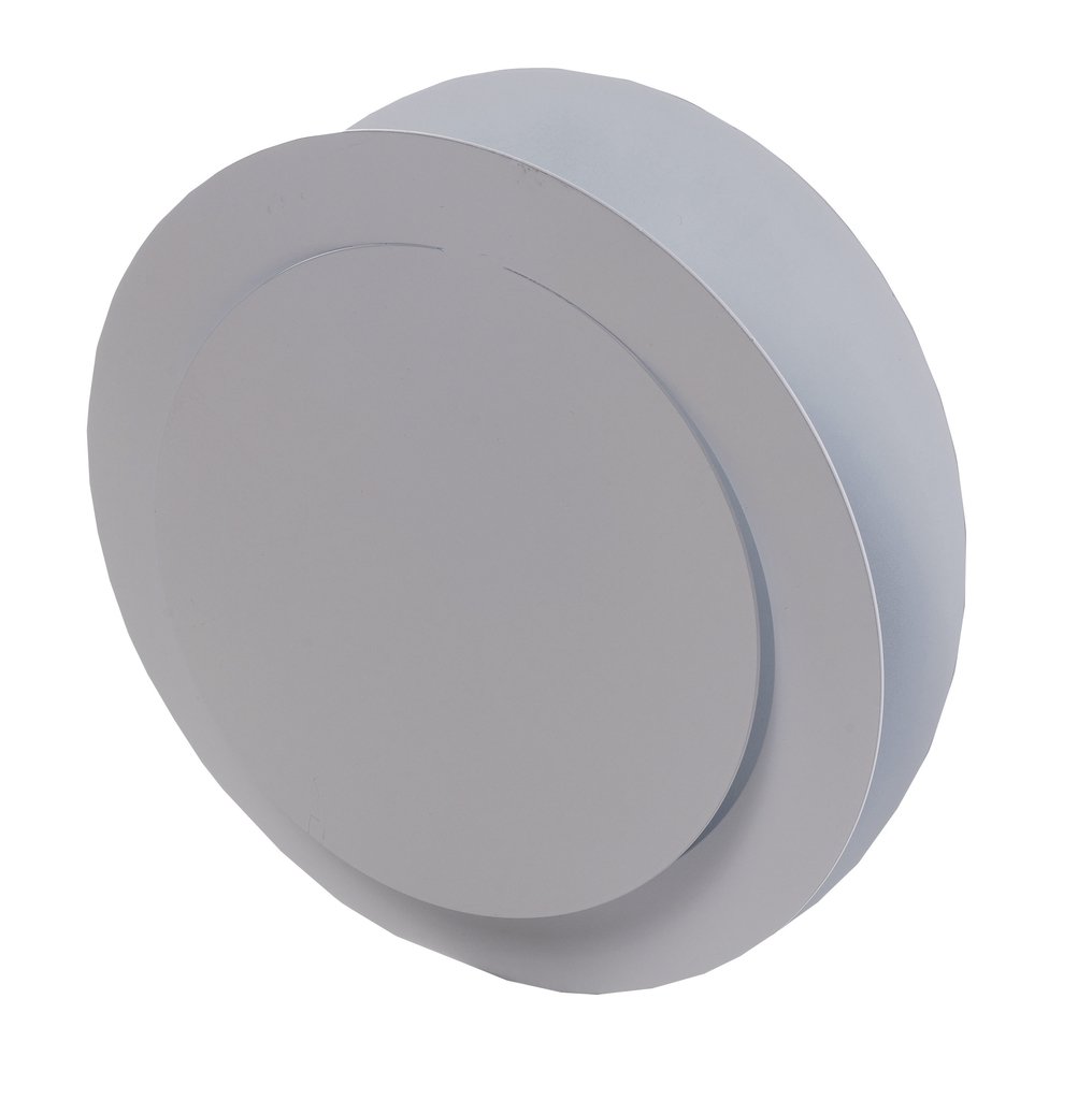Difusor LED 6W Redondo - Color Blanco Chapa Acero/Aluminio.