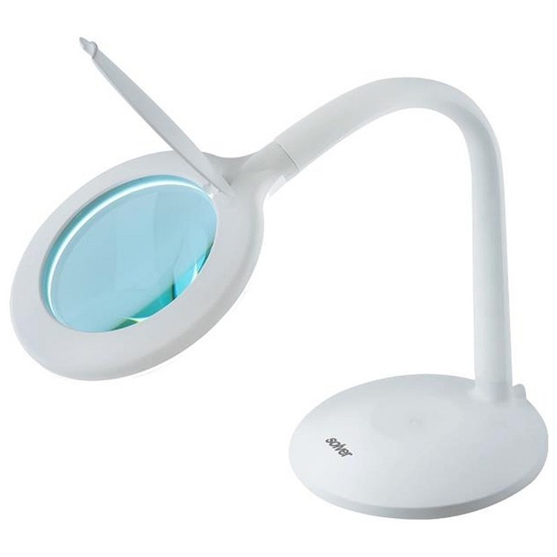 Lupa de Bancada LED Solver HL-210