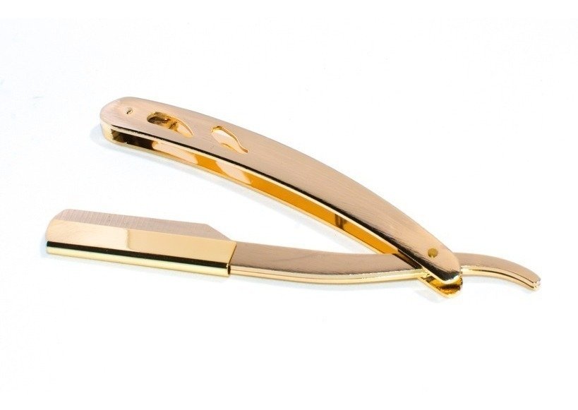 NAVAJA 3 CUERPOS MODELO DORADA AN616 ó 4005 CON FILO INTERCAMBIABLE ...