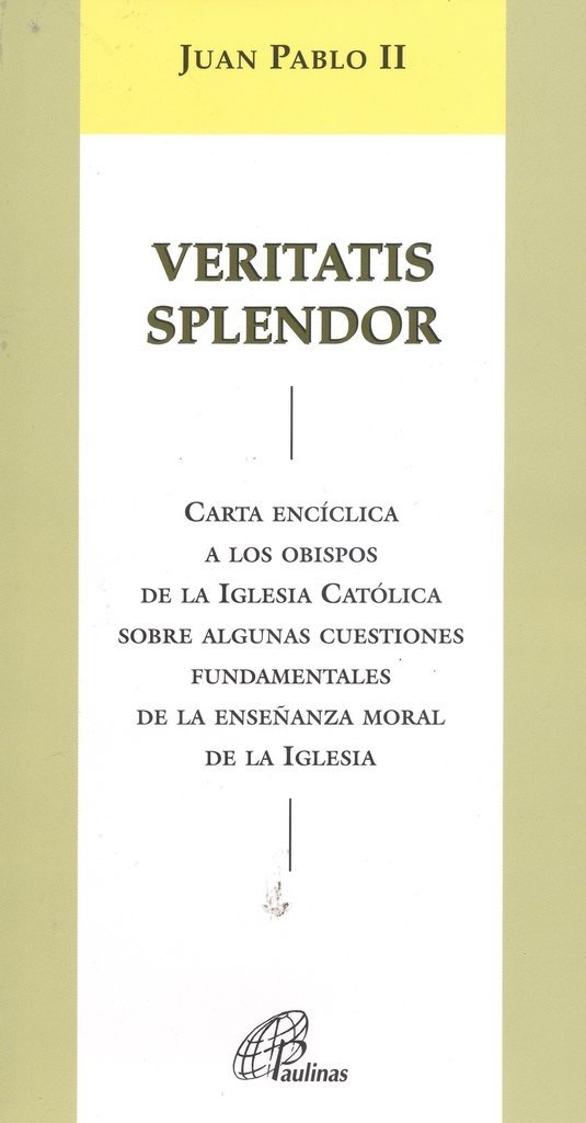 Veritatis Splendor - Comprar en Paulinas