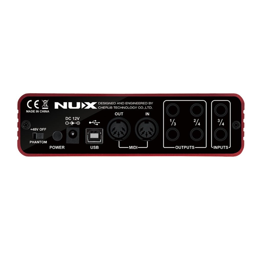 Interface de Áudio NUX UC-2 Mini Port USB - AC1535