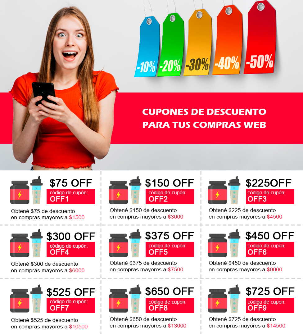 Cupones de Descuento