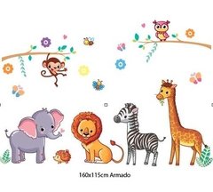 Vinilos Decorativos Infantil Animales De La Selva