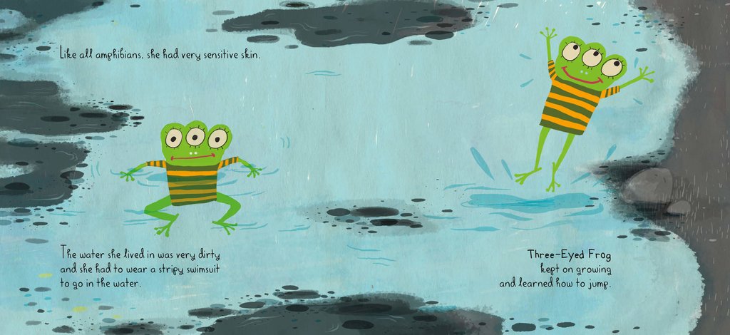 Three-eyed frog - Comprar en Abrazandocuentos