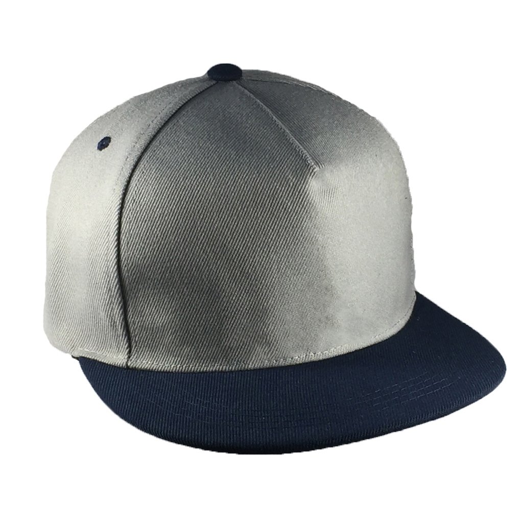 Gorra Snapback Combinadas 2 Colores (5 paneles)