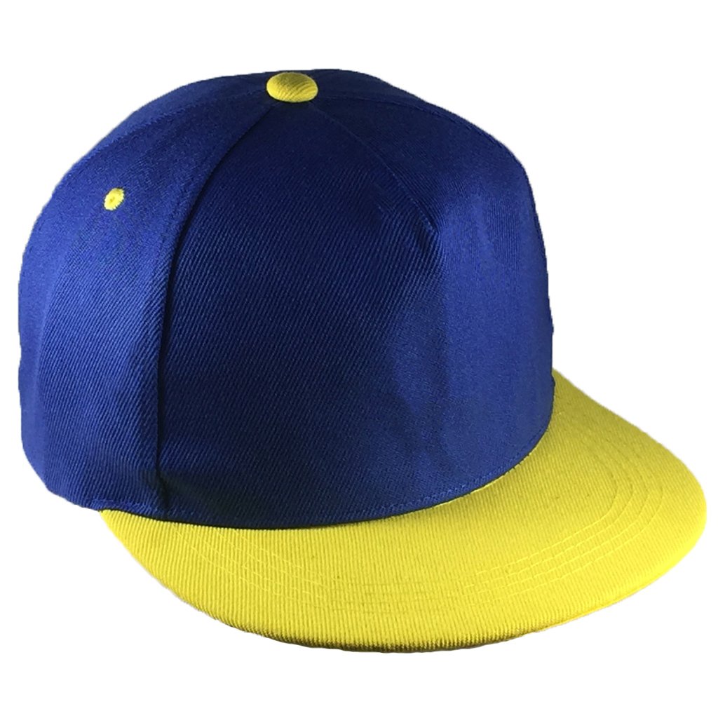 Gorra Snapback Combinadas 2 Colores (5 paneles)