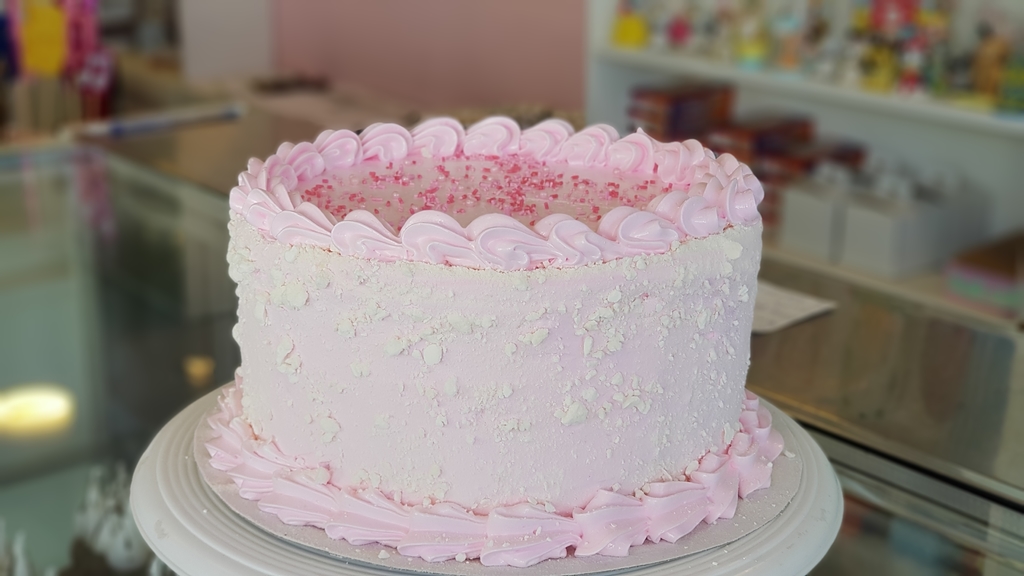 Torta Cumple Rosa. - Comprar en La Pastelería