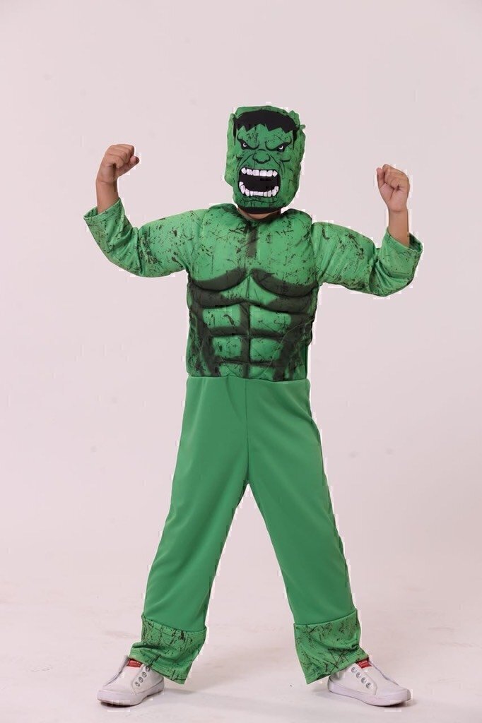 Disfraz Hulk musculoso - Aires de Fiesta Magico