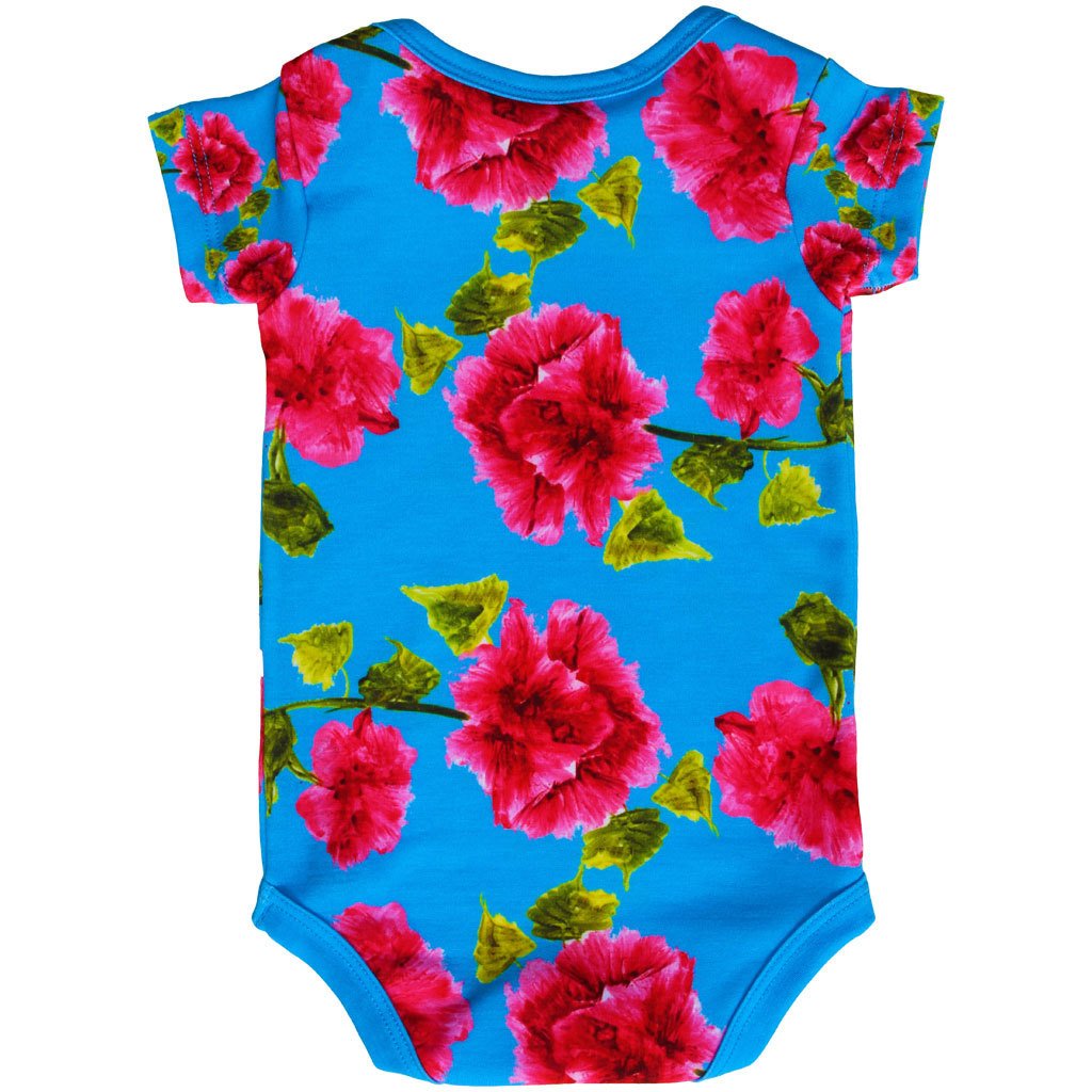 Body Bebê Estampado Rosas Aquarela - Isabb - Isabb