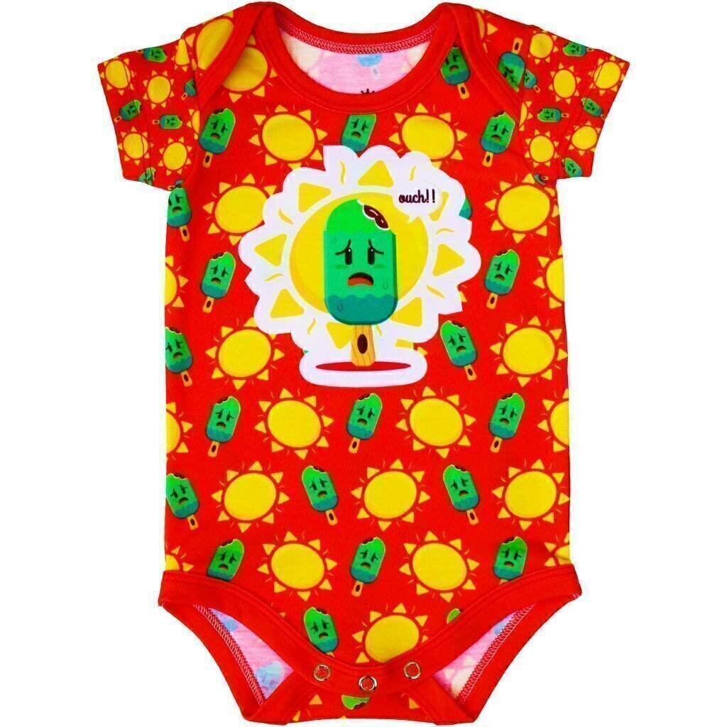 Body Bebê Estampado Calor - Isabb - Comprar em Isabb