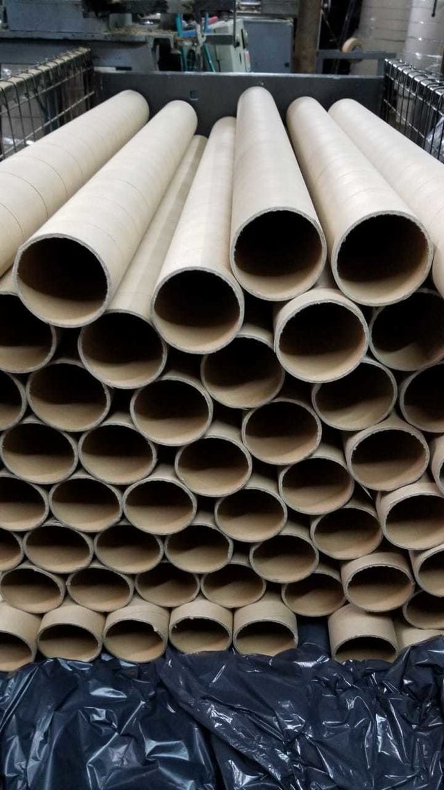 3c 160cm X 50u 4mm Tubos De Carton Para Enrollar Telas - Rascadores