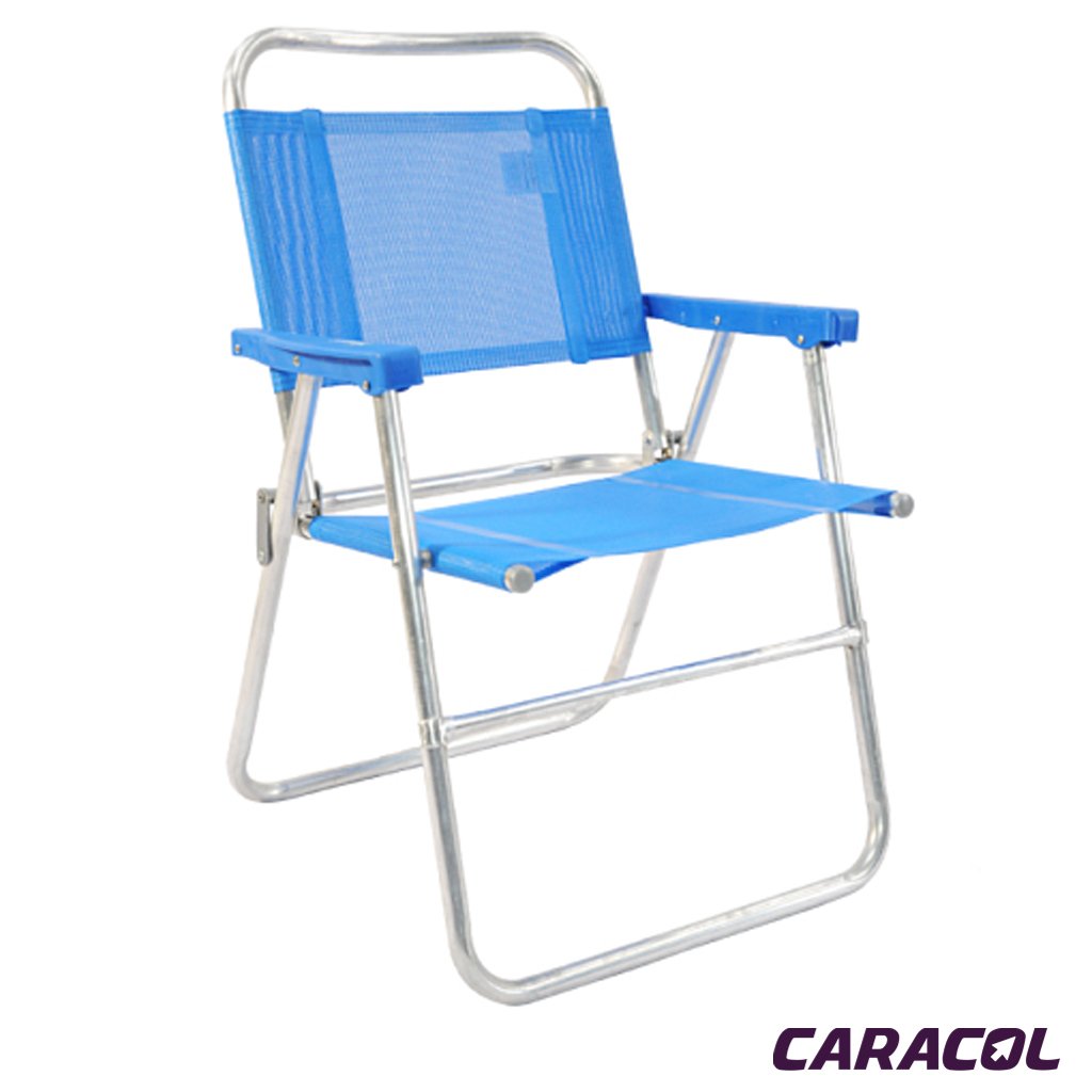 SILLON PLEGABLE DESCANSAR C/COVER 7/8 ALUMINIO - DES8004