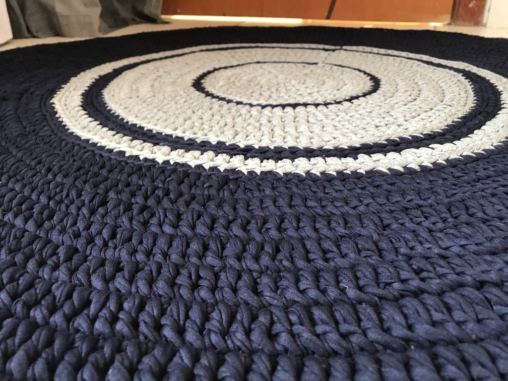 Tapete Fio de Malha 1,00 Mts - Atelie Pontos e Fios