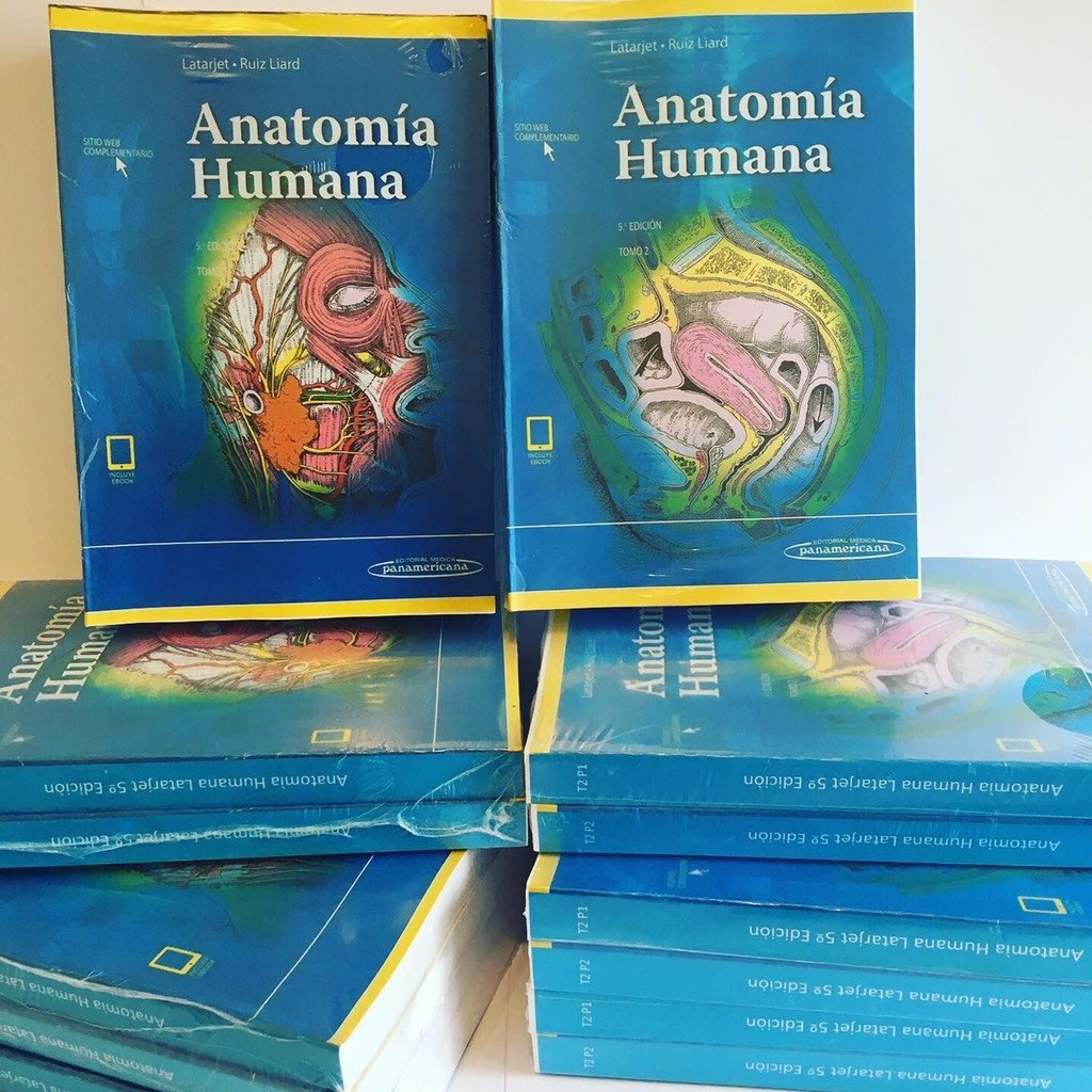 Latarjet anatomía humana 5ta edición obra completa