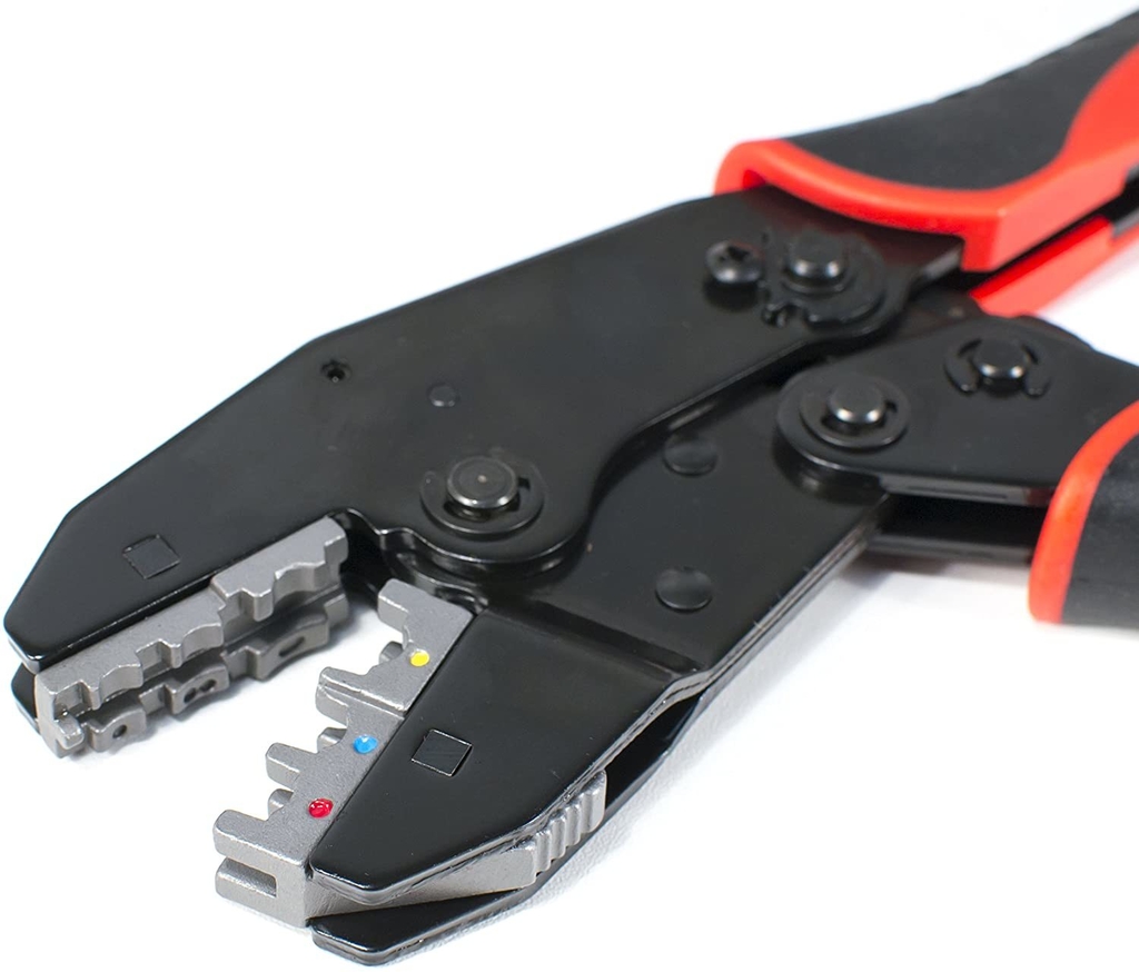 PINZA CRIMPEADORA TERMINALES 6 CABEZAS INTERCAMBIABLES ASTRO PNEUMATIC