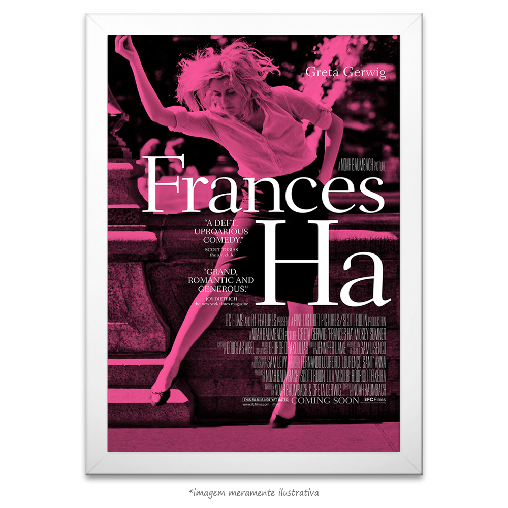 Poster Frances Ha, no QueroPosters.com