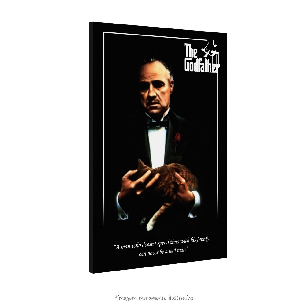 Poster O Poderoso Chefão, no QueroPosters.com