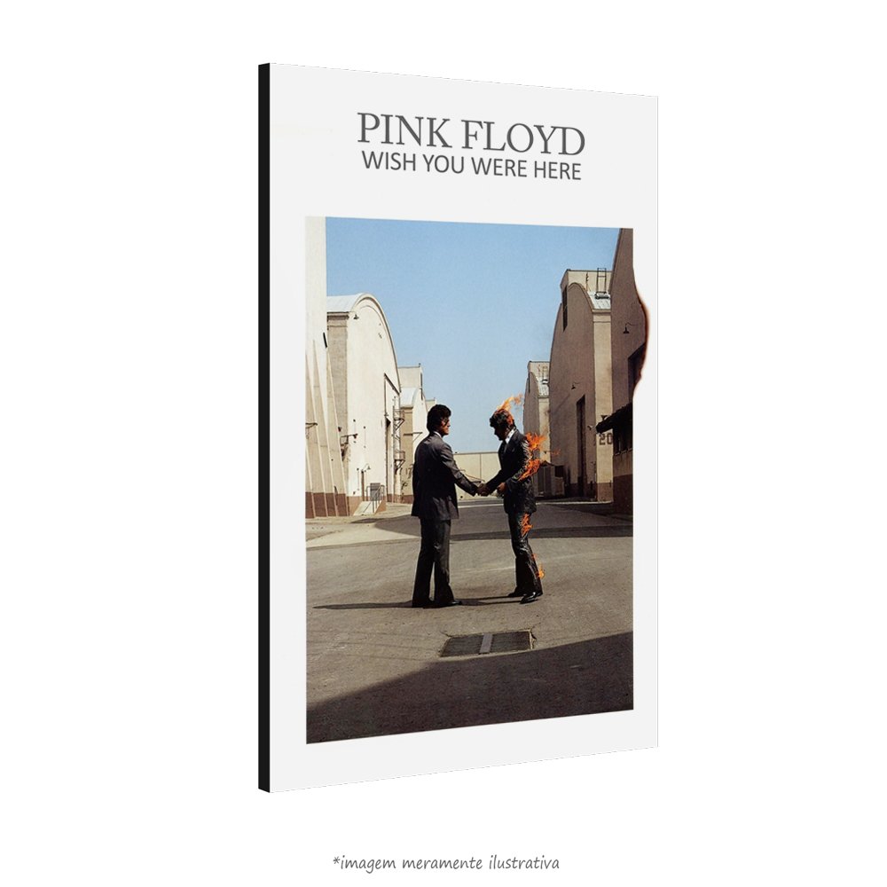 Poster Wish You Were Here - Pink Floyd, no QueroPosters.com